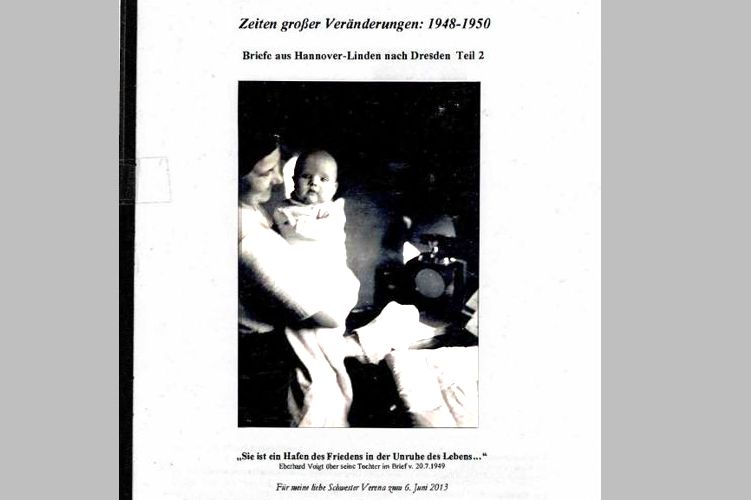 Broschüre: „Zeiten großer Veränderungen“ – Briefe von Gerda Voigt, 1948 ...